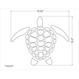 Turtle Ex Lg Stencil 14 Mil 18" X 24" Painting /Crafts/ Templates ...