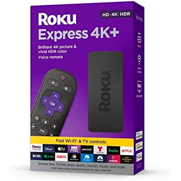 TV BOX Roku Express 4K+ Reproductor de Streaming HDMI Wi-Fi 3941R2 ...