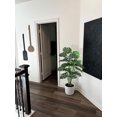 4.5 Foot Tall Artificial Monstera Deliciosa Plant with Realistic Leaves ...
