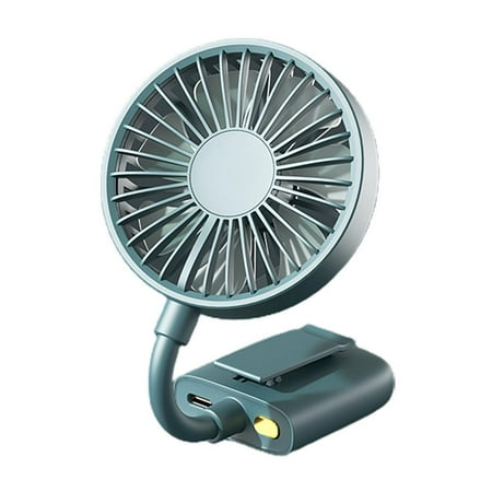 Clip-on Fan Desk Fan Adjustable USB Fan Clip-on Clip-on Fan Handheld ...