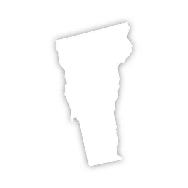 Vermont Shaped Sticker Decal Die Cut - Self Adhesive Vinyl ...