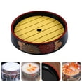 ibasenice 1 Set of Japanese Sushi Tray ABS Food Storage Round Simple ...