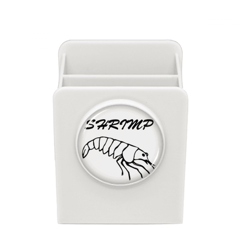Shrimp Skin Swimng Marine Animals Desk Pencil Holder Cup Pen Organizer ...