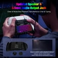 MoKo RGB Backlight Keyboard for PS5 Controller Wireless Chatpad ...