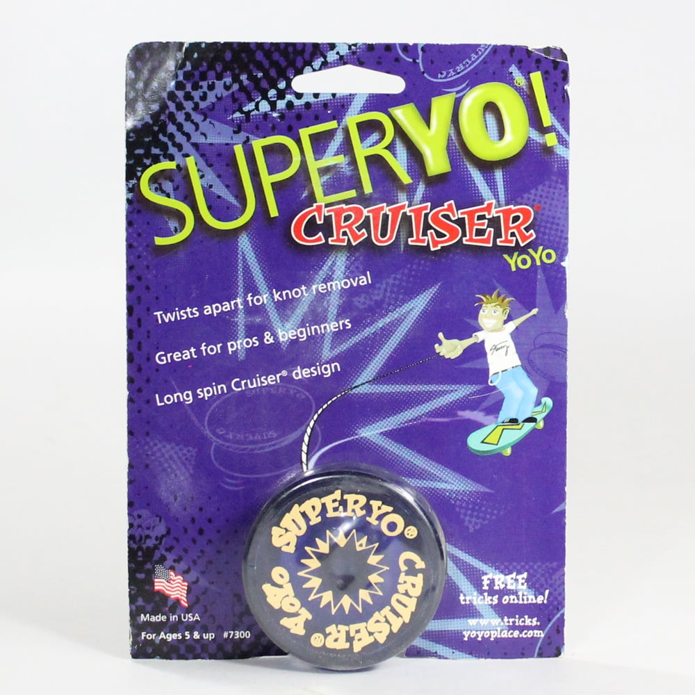 SuperYo The Cruiser Yo-Yo (Translucent Blue) - Walmart.com