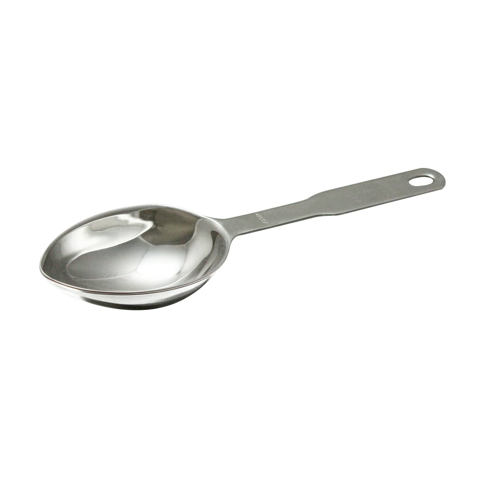 1/3 Cup (80 Milliliters) Heavy Duty Oval Measuring Scoop, 8 3/4" Length ...