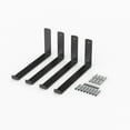 Floating Shelf Hardware Kit - Black - Walmart.com