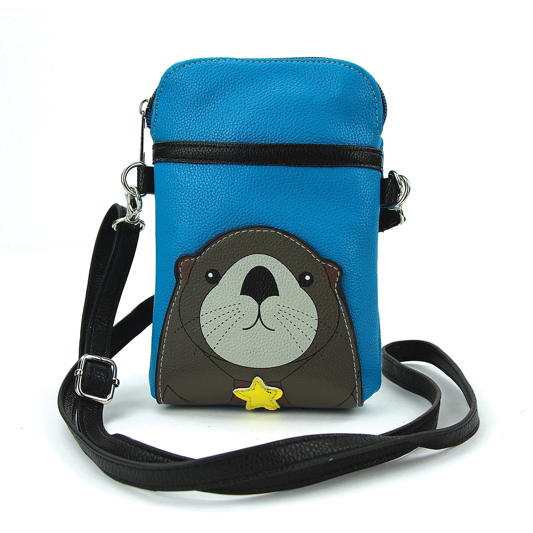 Sleepyville Critters - Sea Otter Crossbody Pouch in Vinyl - Walmart.com