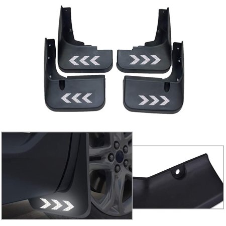 Car Mud Flaps for Mitsubishi Lancer Splash Guard Front & Rear Flare ...
