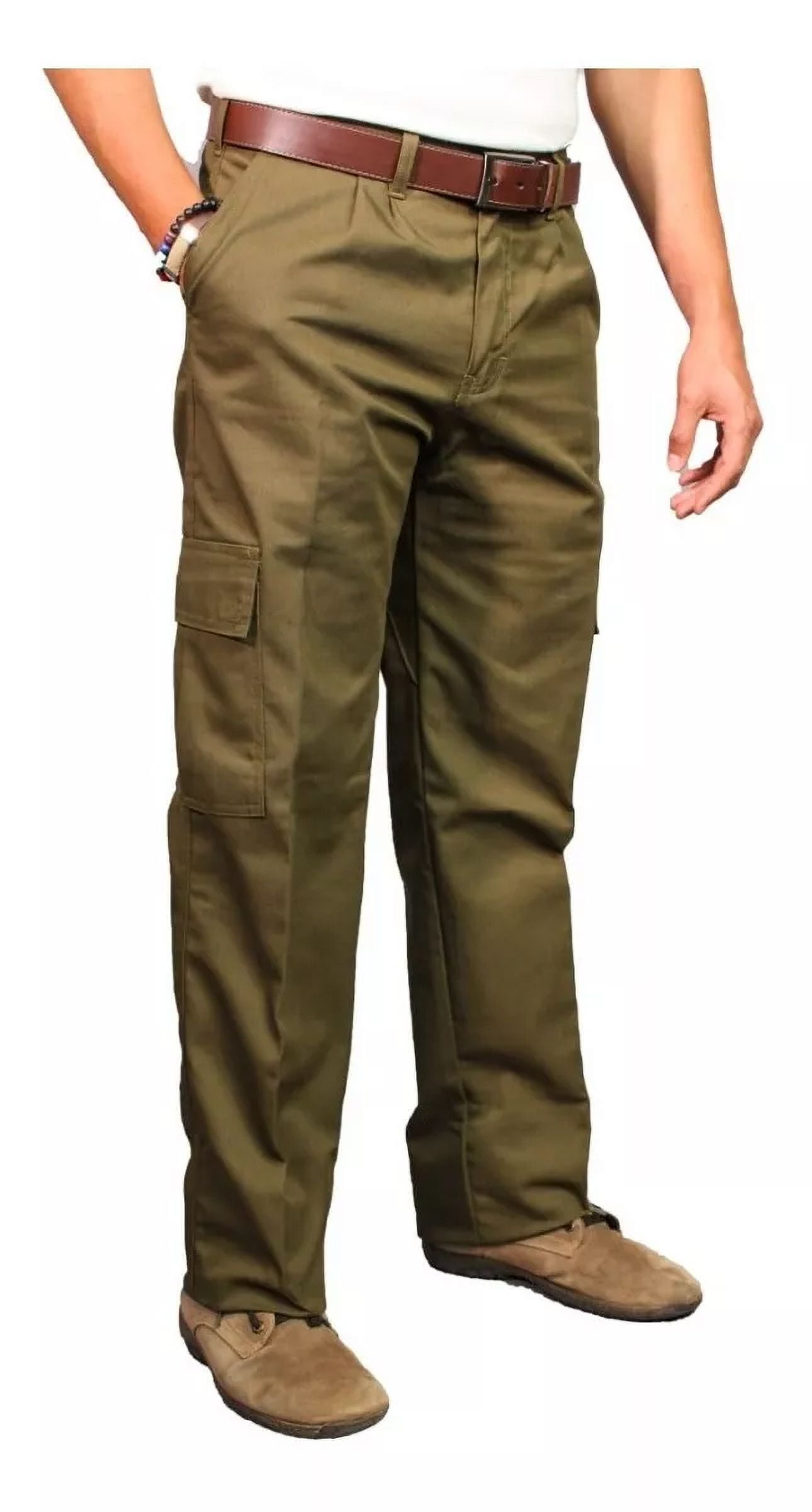 Pantalón Cargo Para Caballero Tipo Comando De Gabardina | Bodega ...