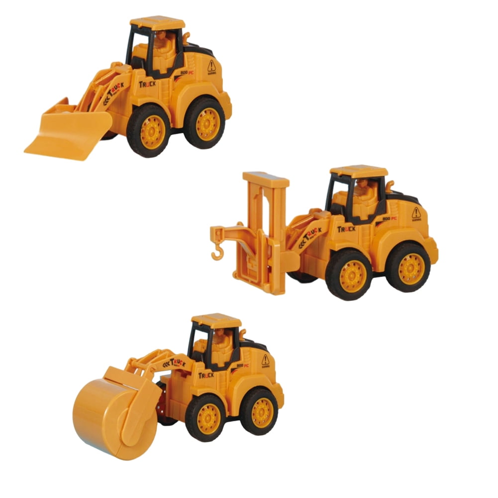 CSCHome Small Construction Car Toy Set, Kids Excavator Truck Toys, Car ...