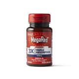 MegaRed Advanced 6X Better absorption 800mg, 40 Softgels - Walmart.com