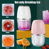 Electric Ice Crusher, Countertop Multipurpose Ice Shaver/Grinder, White ...