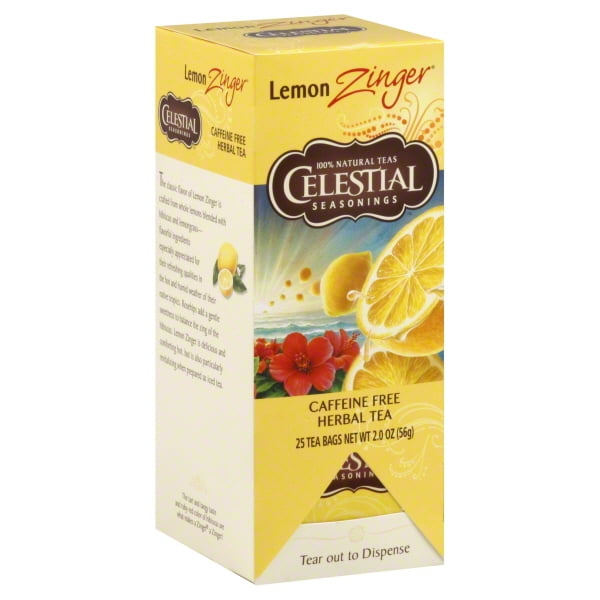 Hain Celestial Group Celestial Seasonings Herbal Tea, 25 ea - Walmart.com