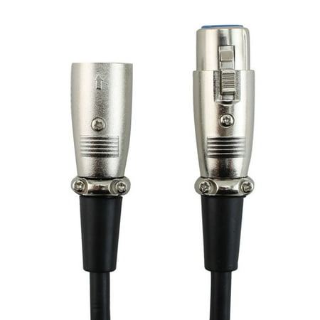 3-pin Microphone Cable Male to Female XLR microphone extension Mic ...