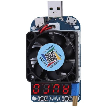 USB Load Tester,Discharge Battery Tester,USB and Type C Interface ...