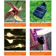Solar Windmill Lights, 2 Pack Solar Wind Spinner Light Outdoor, 32 LED ...