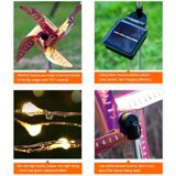 Solar Windmill Lights, 2 Pack Solar Wind Spinner Light Outdoor, 32 LED ...