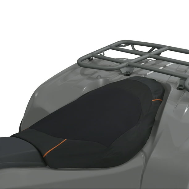 Classic Accessories QuadGear ATV Deluxe Seat Cover, Black/Grey ...