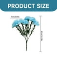 Artificial Carnation Flowers, Silk Carnation Bunch for Wedding Home ...