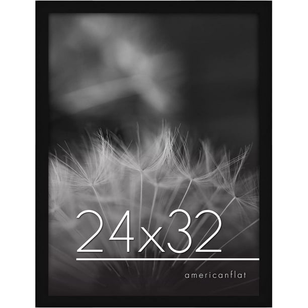 Americanflat 24X32 Poster Frame in Black - Composite Wood with Polished ...