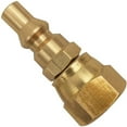 1/4" Connect to 1lb Propane Gas Tank Adapter Easy Assembly Brass for ...