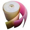 3 1/4 in. width x 95 ft. length White/Canary Rolls (50 Rolls /Case ...