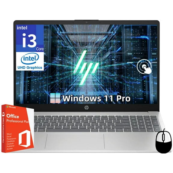 HP 15-dy Laptop, 15.6" FHD (1920 x 1080), Non-Touch, Intel Core i5 ...