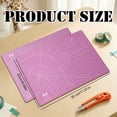 A4 Self-Healing Cutting Mat, Double-Sided Grid Mat, Non-Slip Craft ...