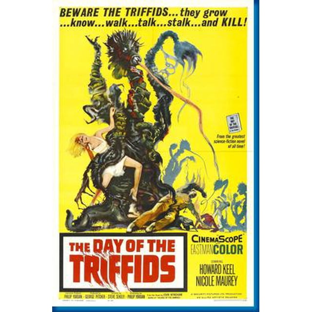 Day Of The Triffids The Movie Poster Art Poster 24x36 Unframed, Age ...