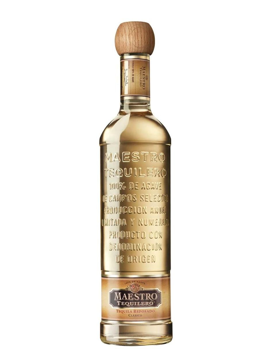 Caja de 6 Tequila Maestro Tequilero Reposado 750 ml | Walmart en línea