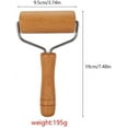 Bueautybox Pie Dough Roller Pin, Non-Stick Wood, Ideal for Pastry ...