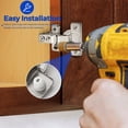 1/2 inch overlay 50 Pack Short Arm Kitchen Cabinet Hinges, Face Frame ...
