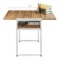 Extendable Restaurant Dining Table Computer Laptop Breakfast Desk ...