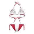 Binienty Polyester Spandex Austria Text Flag Theme Swimwear, Plus Size ...