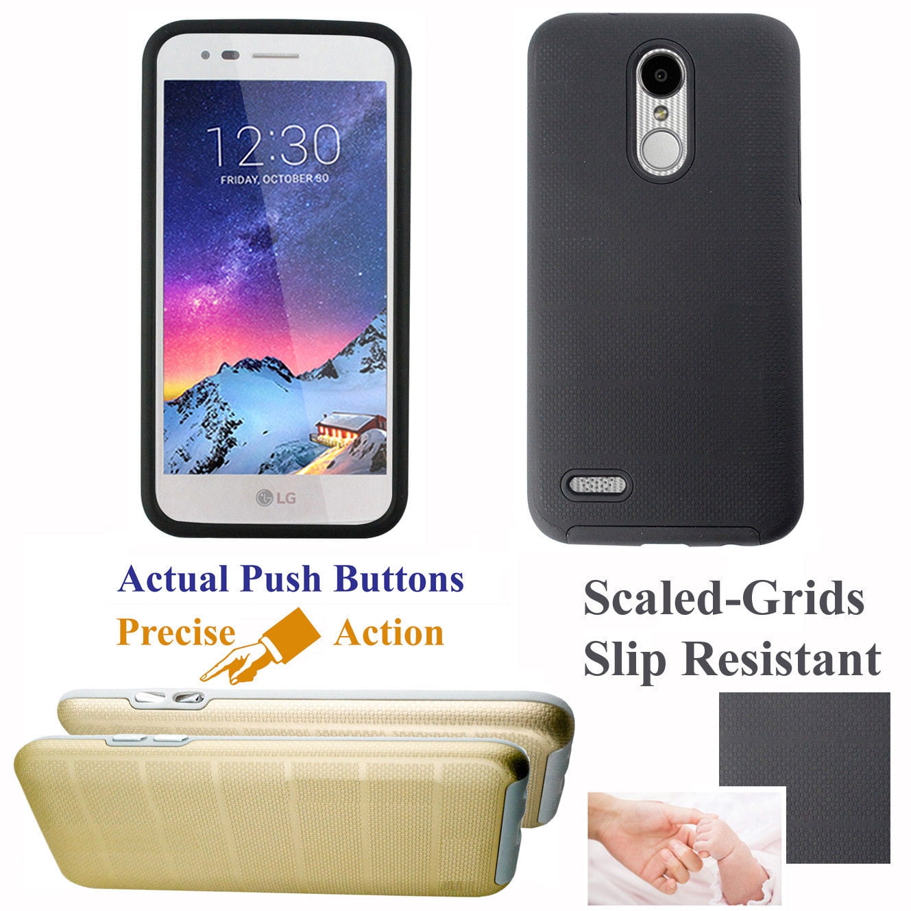 for 5" LG K8 2017 Rebel 2 Risio 2 FORTUNE Case Phone Case Independent ...