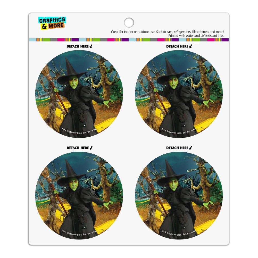 Wizard of Oz Wicked Witch Character Refrigerator Fridge Locker Vinyl ...