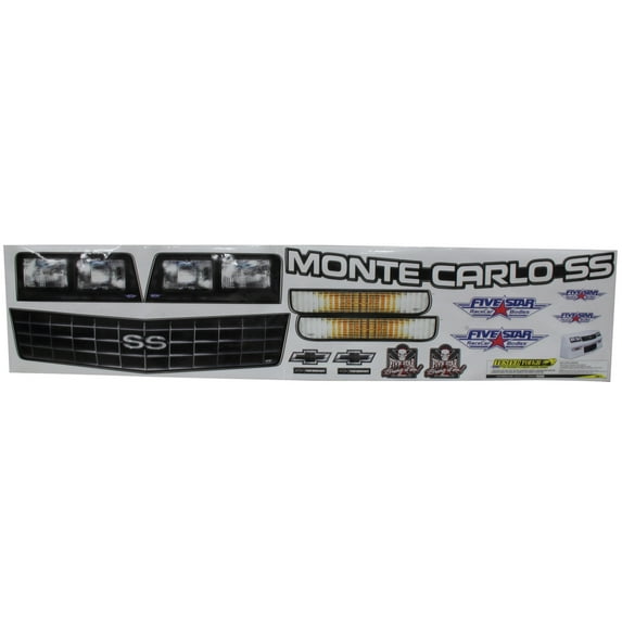Graphics Kit MD3 88 Chevy Monte Carlo - Walmart.com