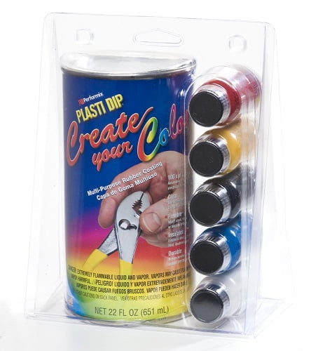 Performix Plasti Dip 12209 Create Your Own Kit Rubber Dip - Walmart.com