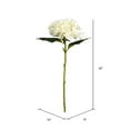 Vickerman 19" Artificial White Hydrangea Spray. Includes 3 sprays per ...