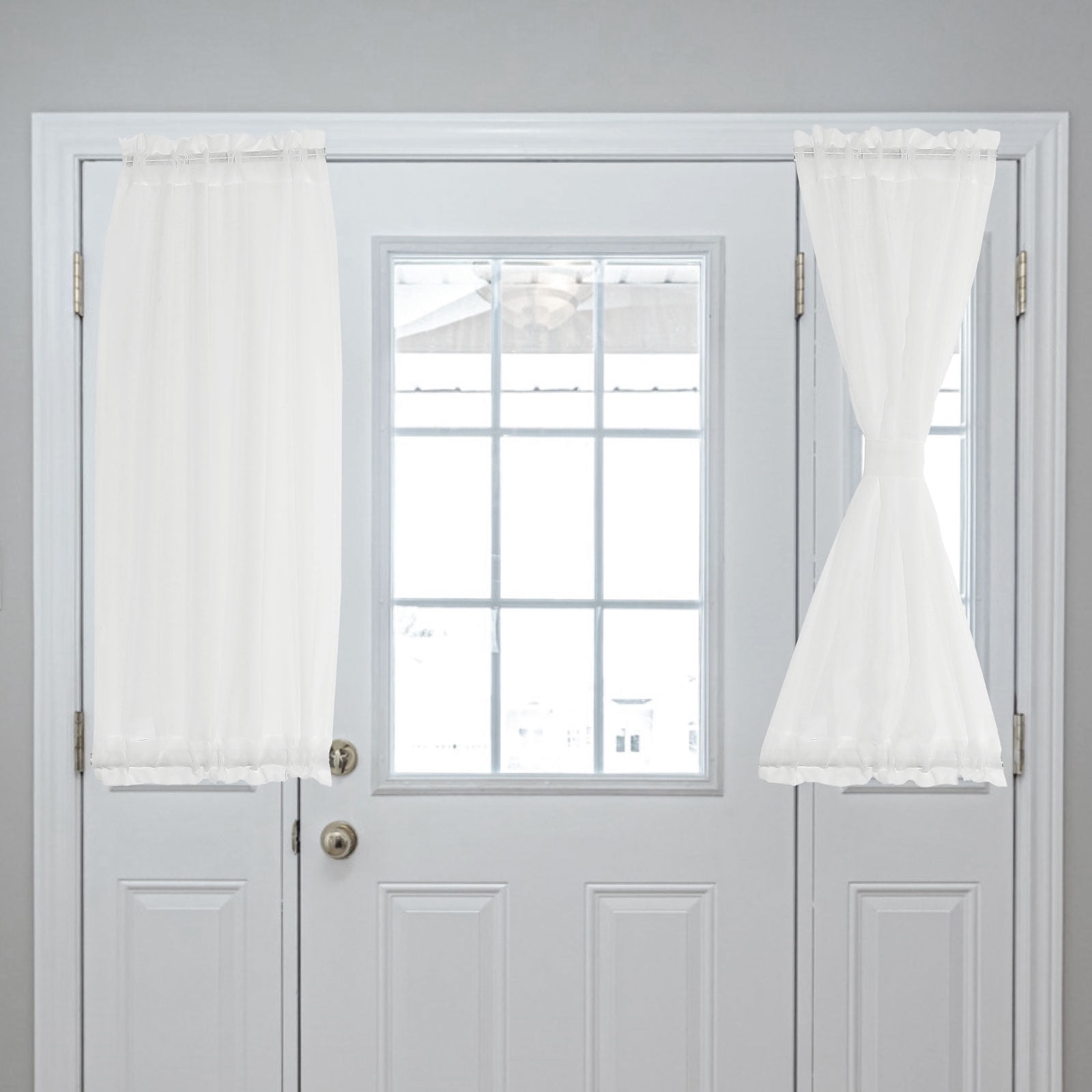 Click here for Uxcell Blackout Door Curtains French Side Door Win... prices