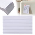Index Cards 3 x 5 Inch, Premium Ruled Index Cards, Flash Cards College ...