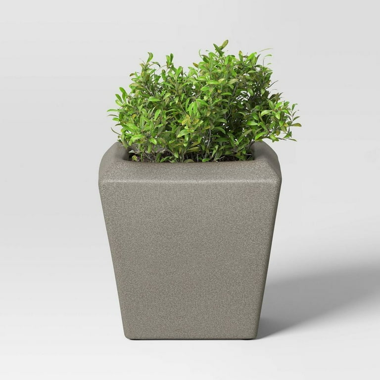 Large Square Ceramic Planters Small Hammerly Ceramics Planter