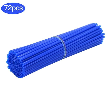 Dalazy 72pcs 17cm Bike Wheel Spoke Skins Covers Motorcycle Wheel Spoke ...