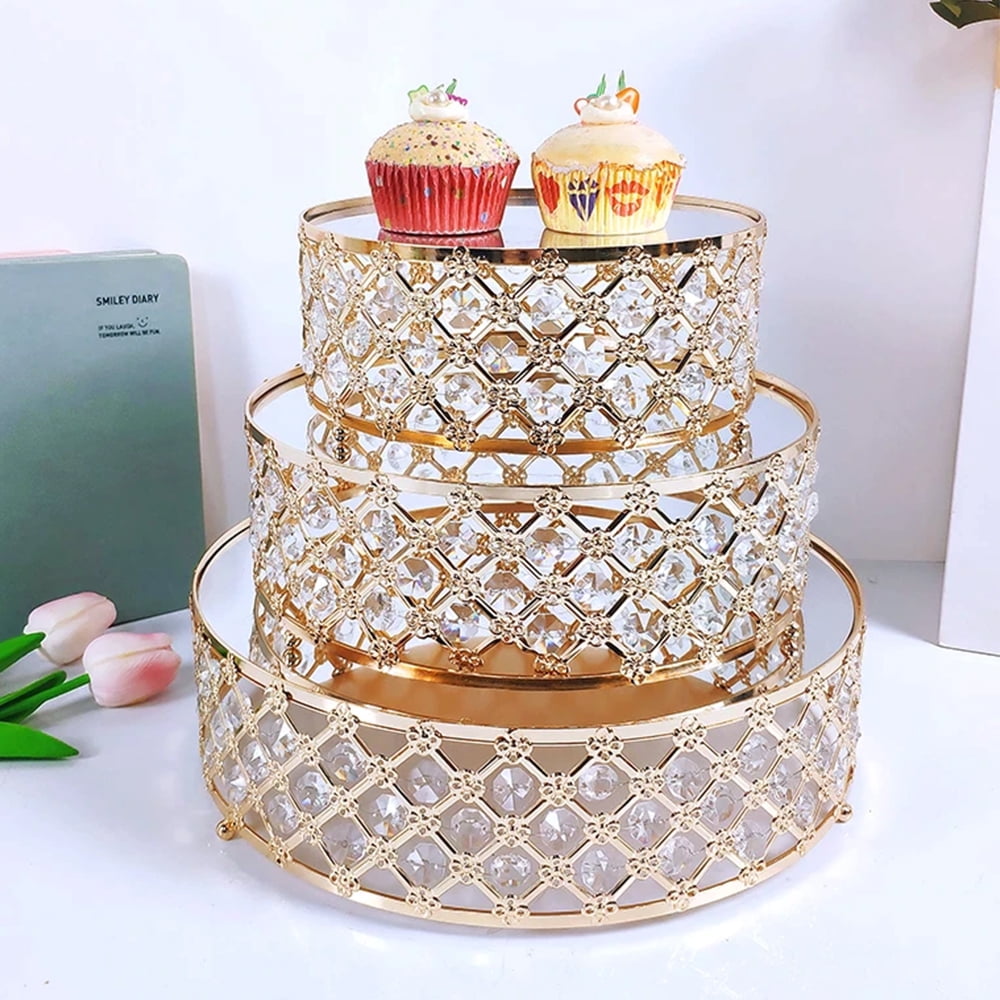 Set de 3 Bases para Pastel PANEL DECORATIVO Oro Roma | Bodega Aurrera ...