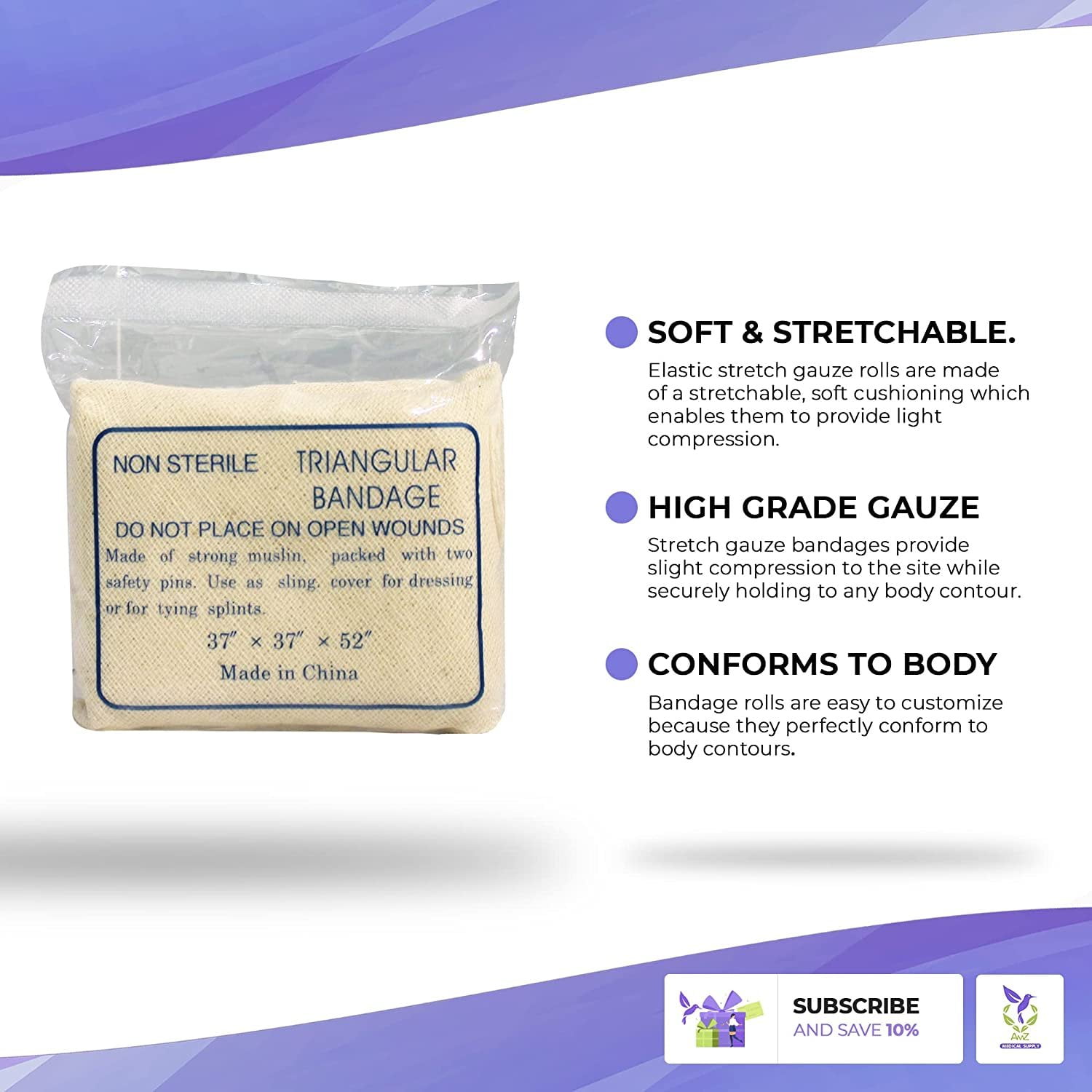 Muslin Bandage Rolls