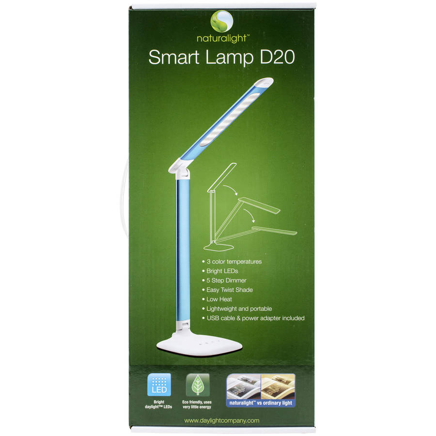 Daylight Smart Lamp D20 LED Desk Lamp - Blue - Walmart.com