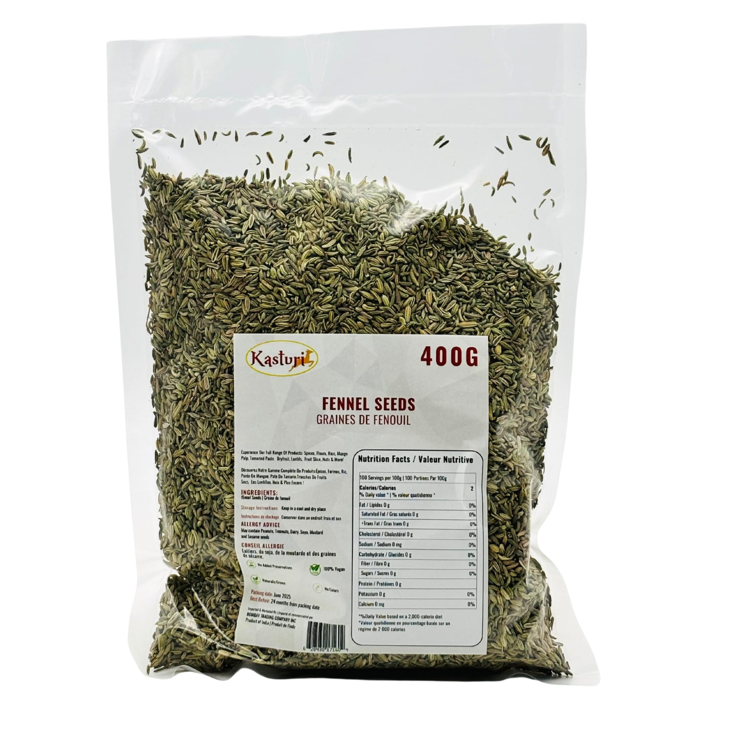 Click here for Kasturi Fennel Seeds Whole  400g 400 Gram prices