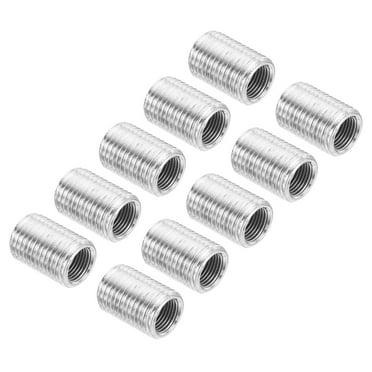 Uxcell M12 to M10 Thread Adapters Sleeve Reducing Nut 15mm Screw Pipe ...
