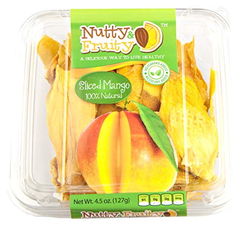 Nutty & Fruity Dried Mango or Chipotle Seasoned Dried Mango Slices- Two ...